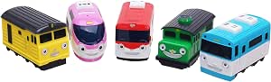 Tayo the Little Bus 120 Titipo Motorized Toy Train, Talking Control ...