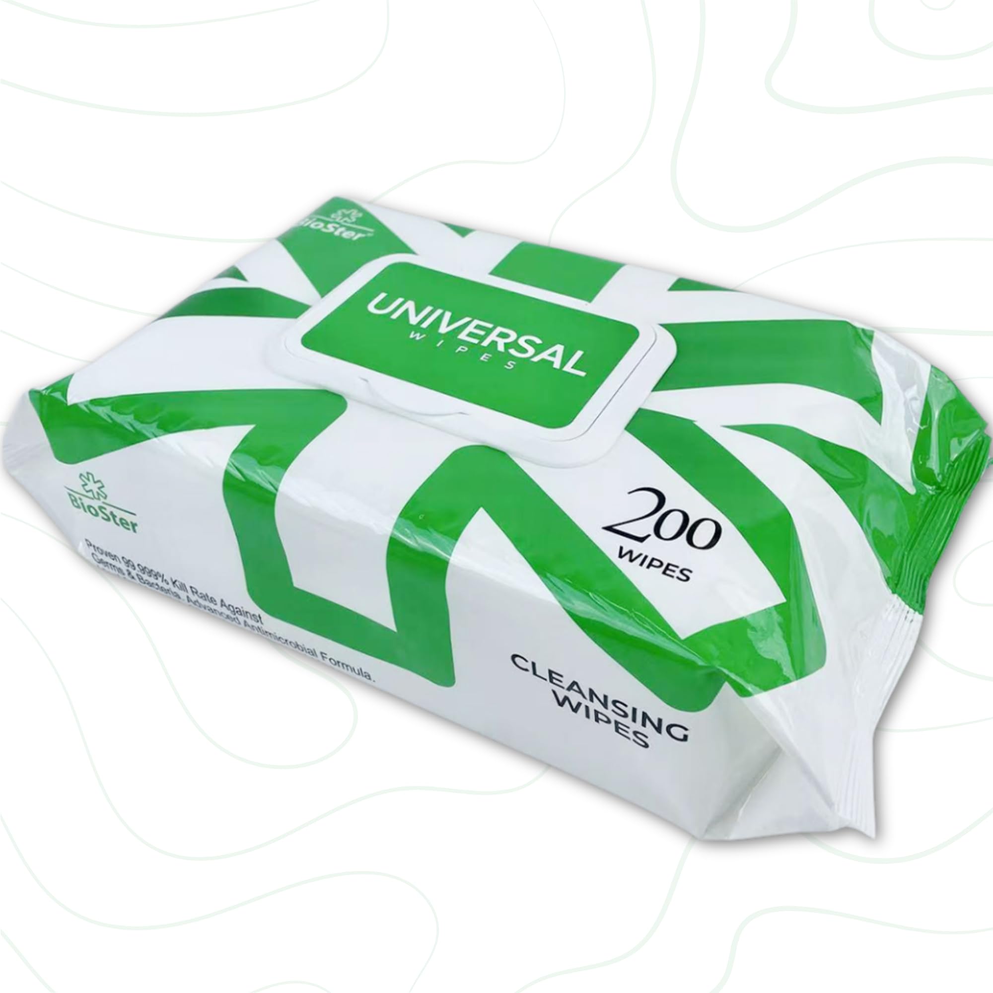 BioSter Universal Cleaning and Disinfectant Wipes for Surfaces (BCW200 ...