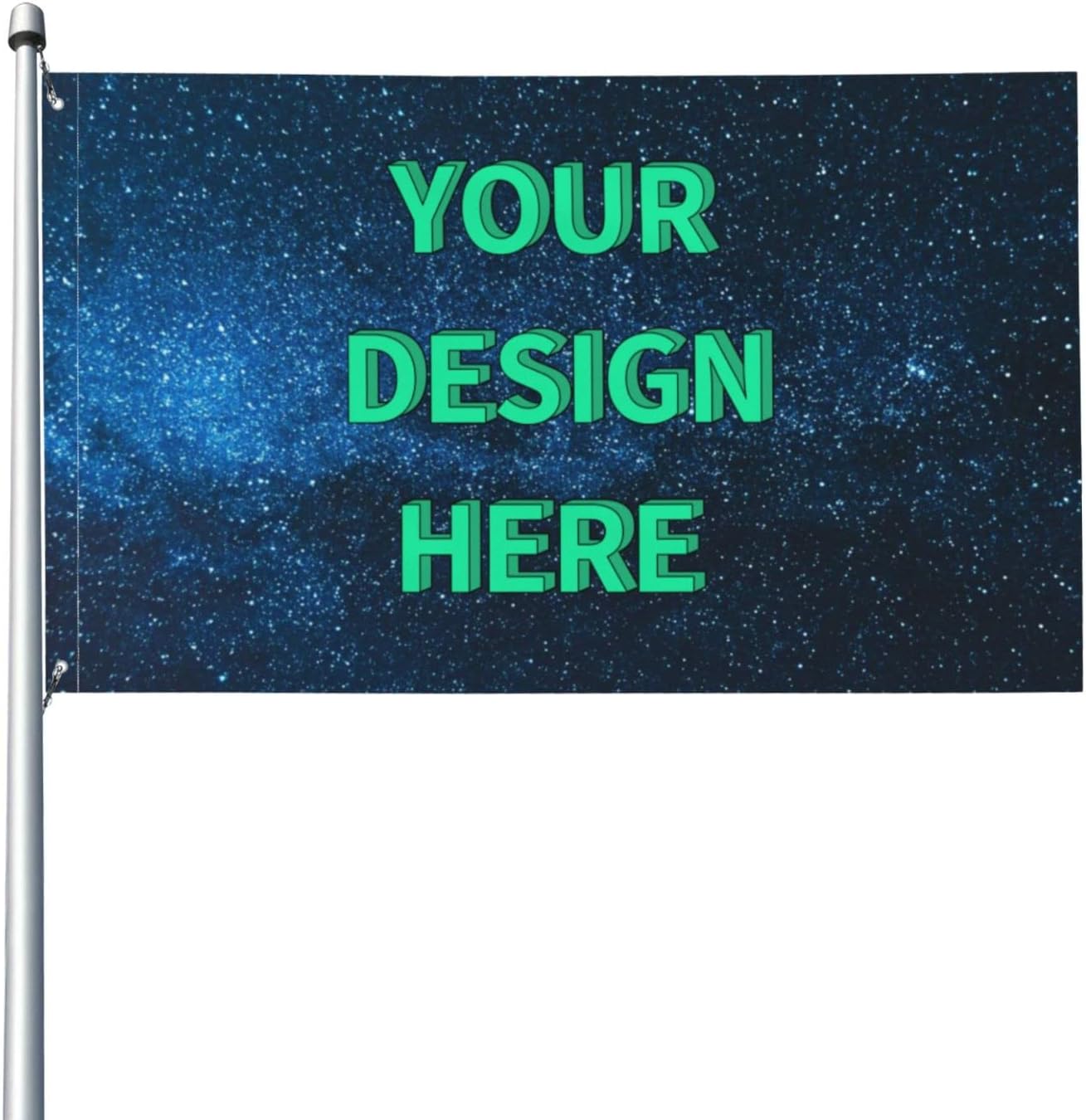 Amazon.com: Unitedplus 3x5 Foot custom flag-100D Polyester Polyester ...
