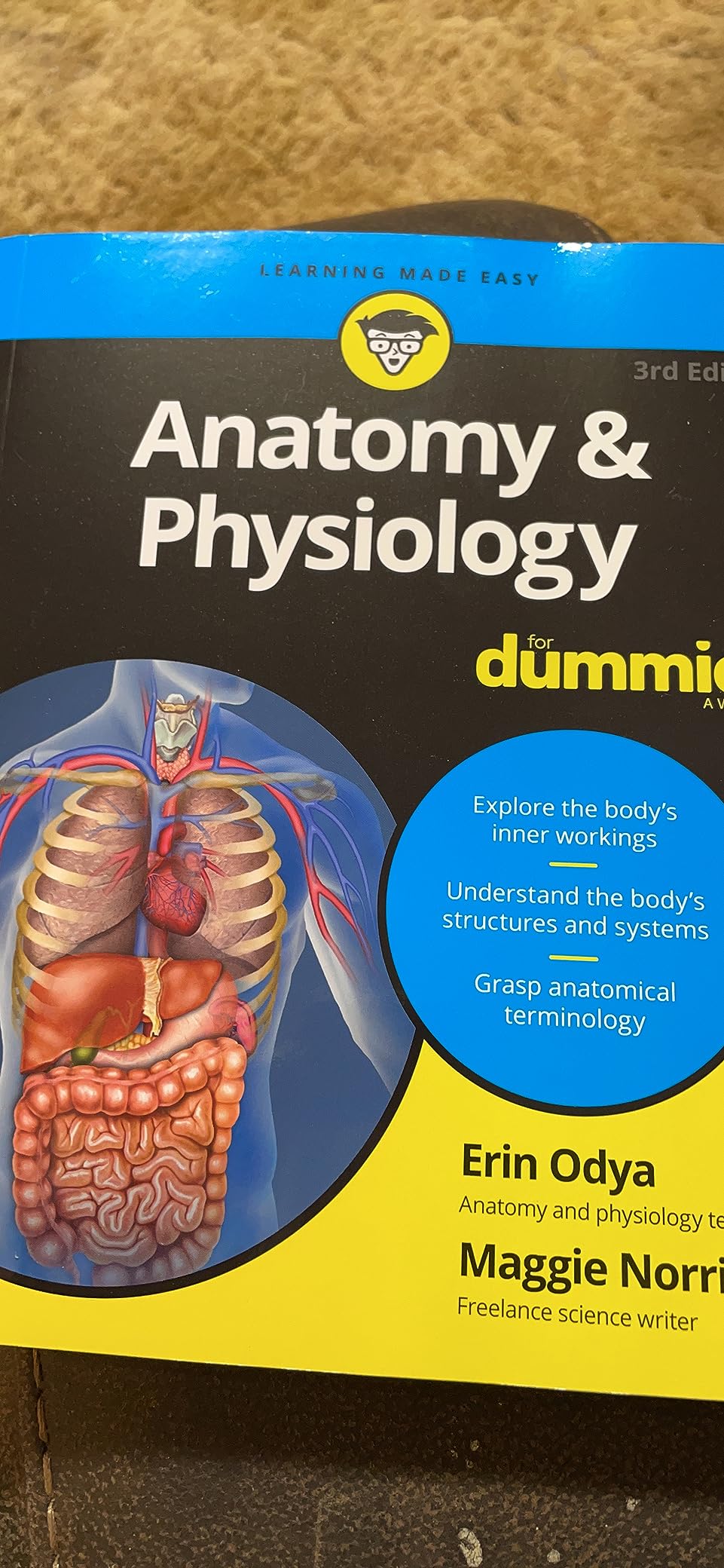 Anatomy & Physiology For Dummies (For Dummies (Math & Science)) (For ...