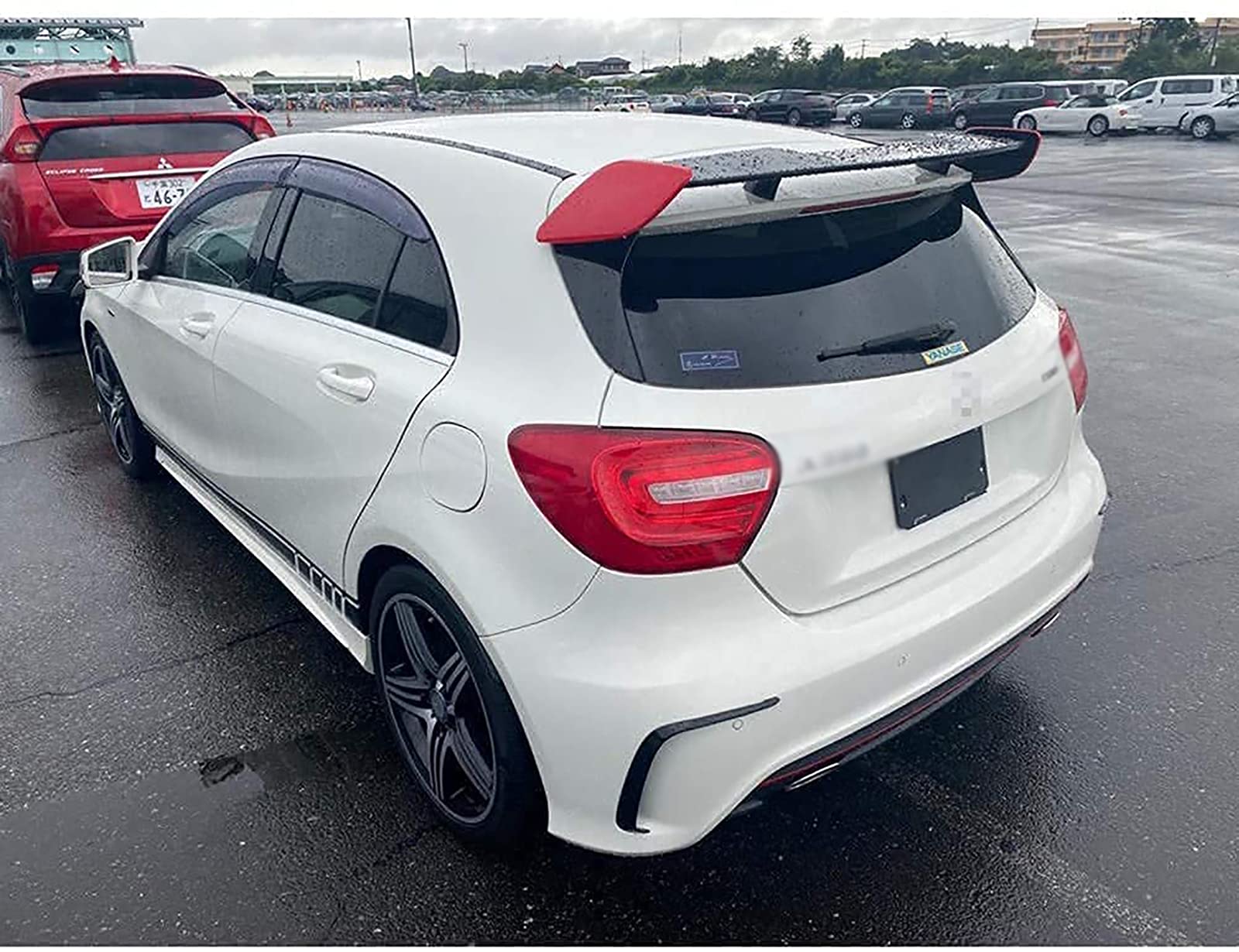 Buy Car Spoiler,ABS Black Rear Spoiler Rear Wing Lip For Mercedes Benz ...