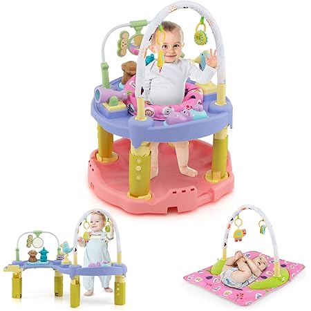 Amazon.com : BABY JOY Baby Bouncer Activity Center, 3 in 1 Activity ...