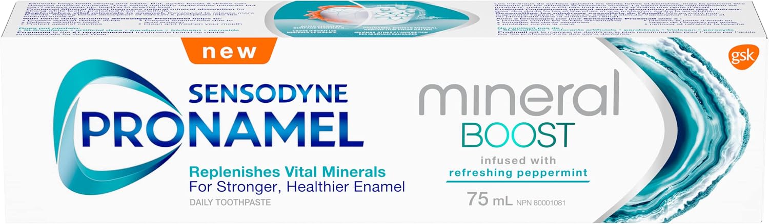 Pronamel Mineral Boost, Daily Anti-Cavity Toothpaste, Peppermint ...