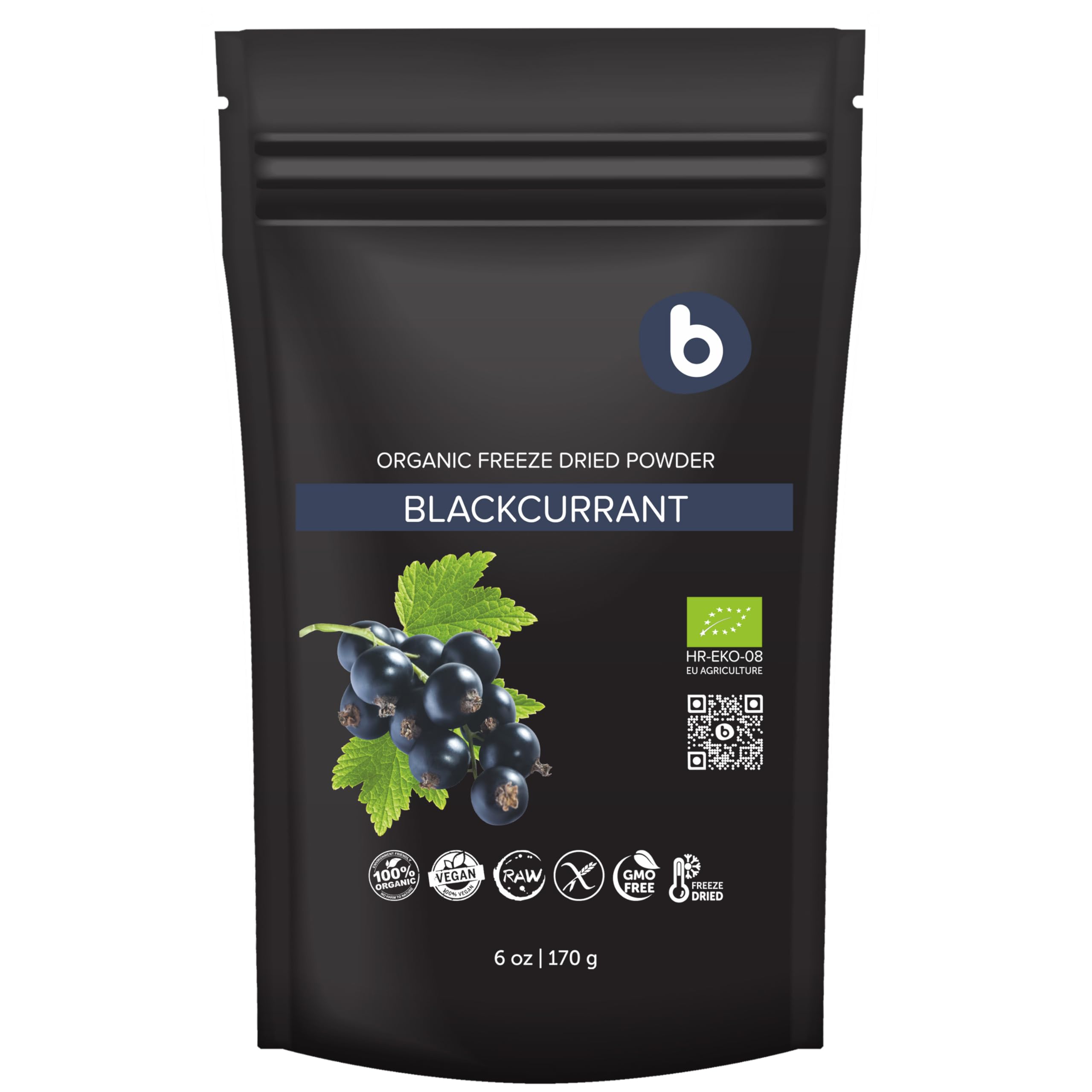Snapklik.com : Organic Black Currant Powder From Freeze Dried Black ...