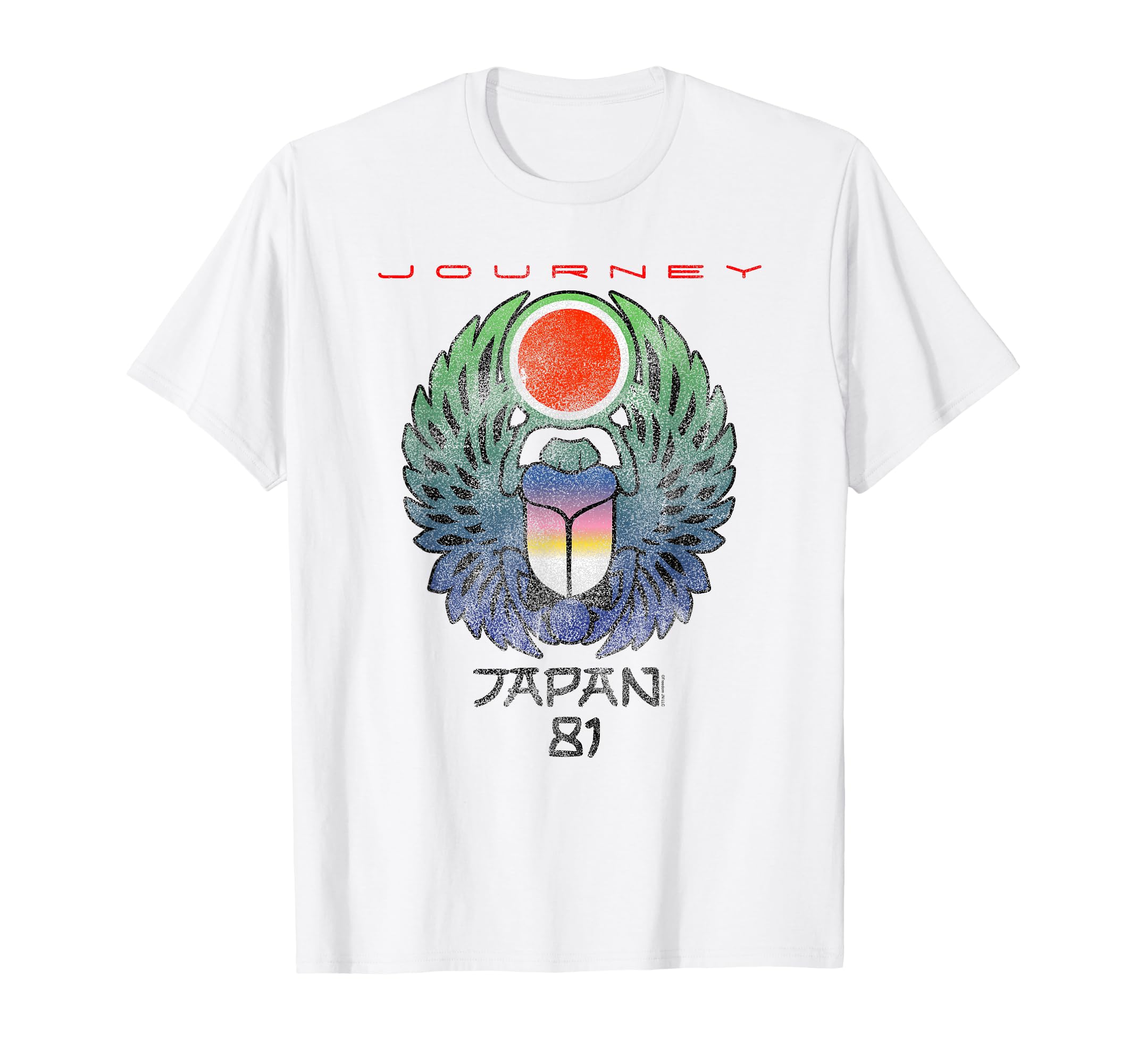 Amazon.com: Ripple Junction x Journey Japan 1981 Scarab Beetle Music T ...