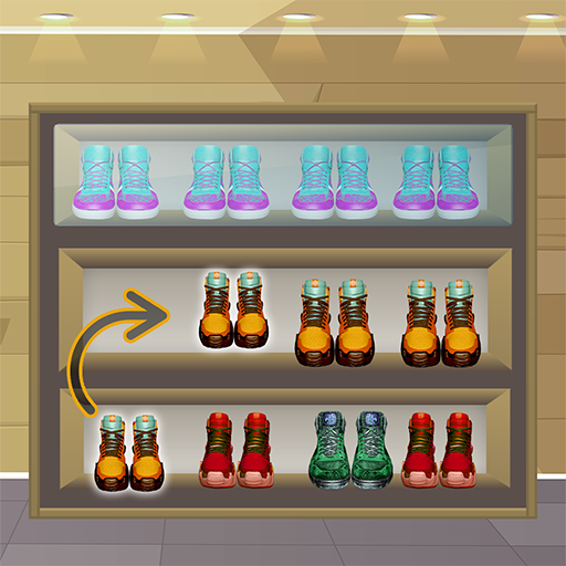 Sneaker Sort Color Sorting Game Puzzle - Shoe Sortem All Puzz:Amazon.co ...