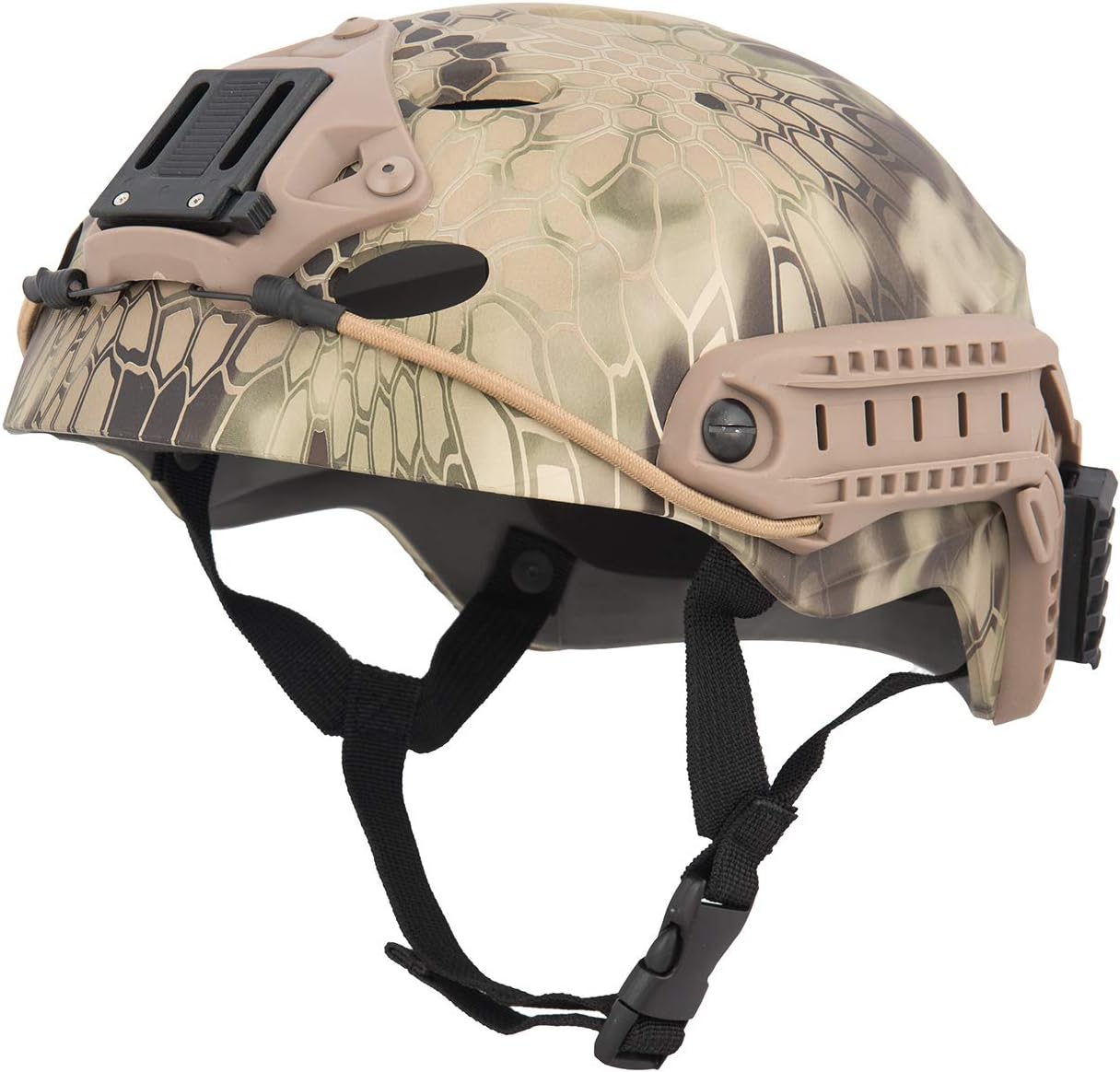 Amazon.com : XL Polymer Riverine Bump Helmet (Highlander) : Sports ...