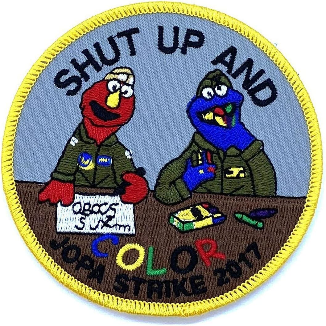 Amazon.com: “Shut Up and Color” Patch – 3.5 Inch, Hook and Loop ...