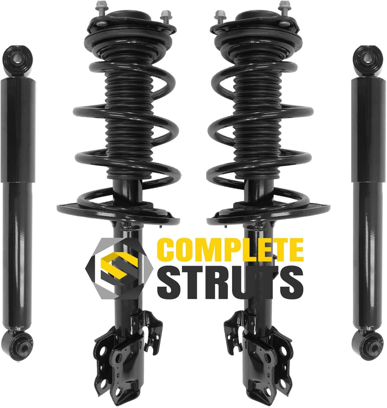 Amazon.com: COMPLETESTRUTS - Front Complete Strut Assemblies with Coil ...