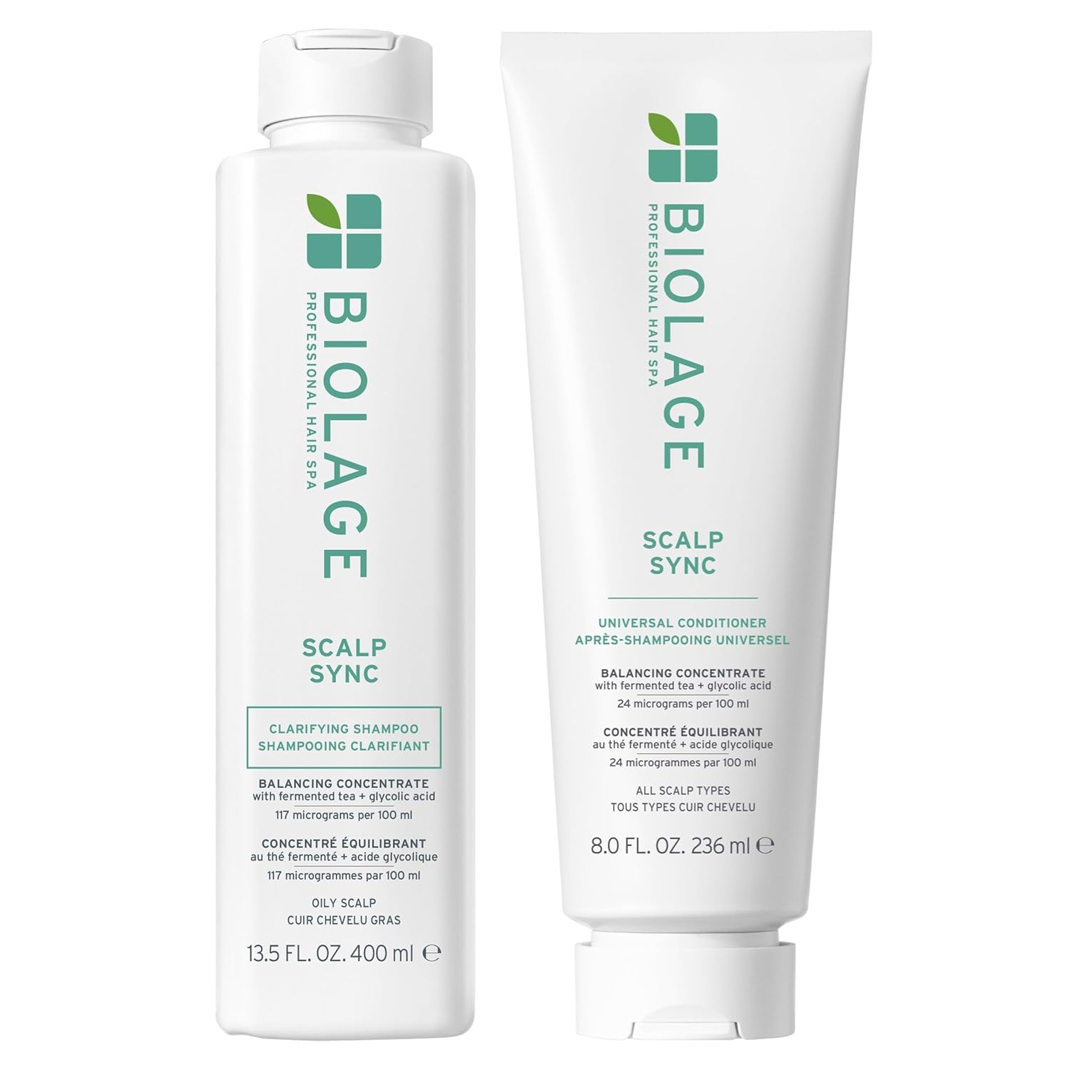 Amazon.com: Biolage Scalp Sync Clarifying Shampoo and Universal ...