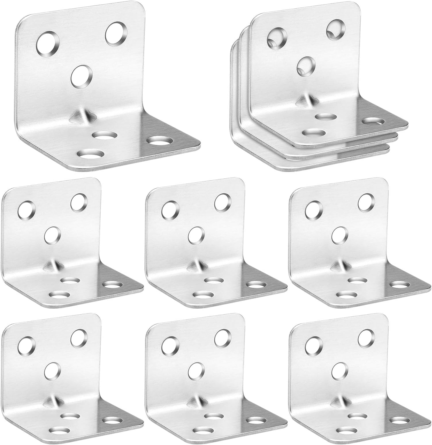 Amazon.com: BlueDex 12 Pack 8 inches L Bracket, 90-Degree Heavy Duty ...