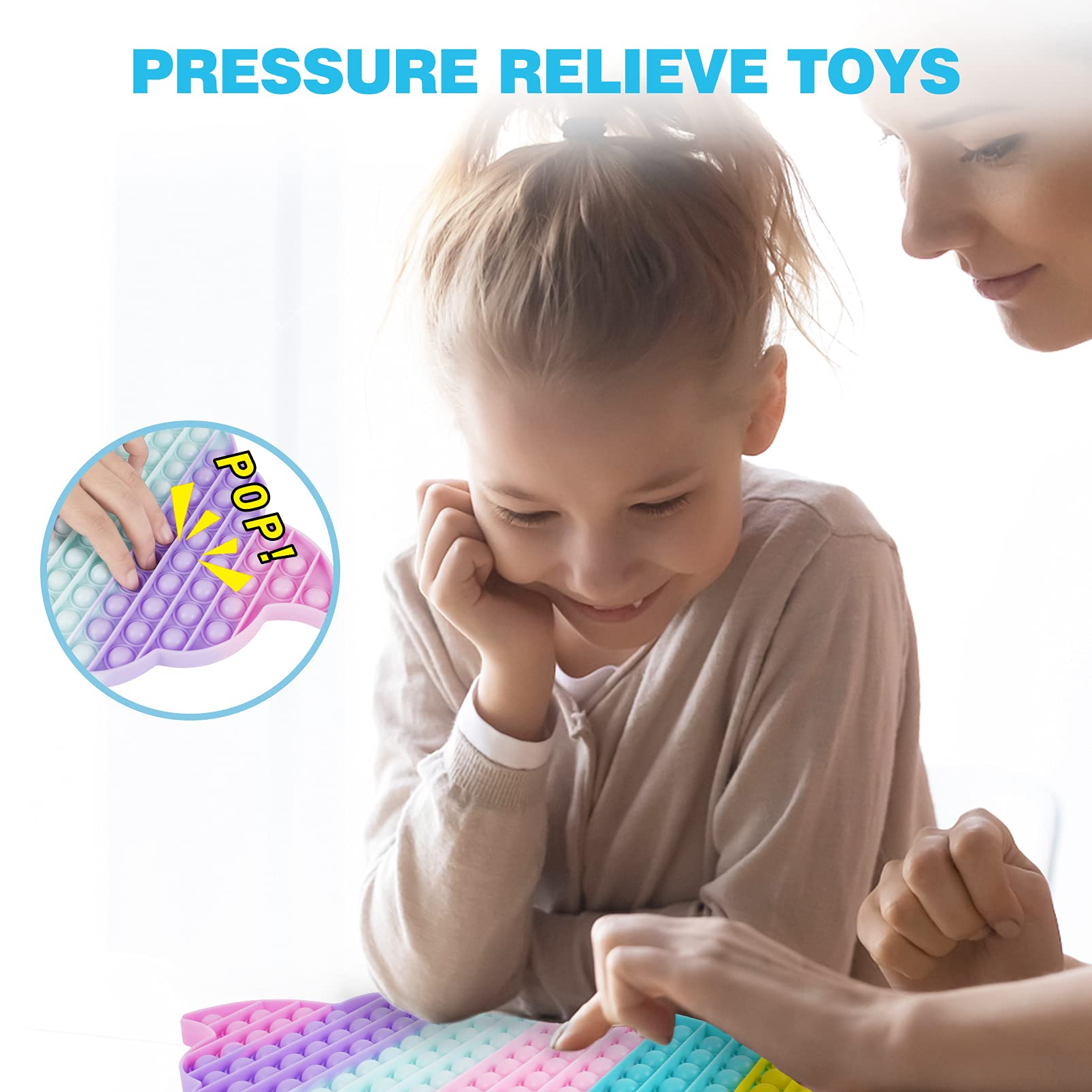 Giant Pop Poop Fidget Toy, Really Biggest Jumbo Huge Extra Large Mega ...