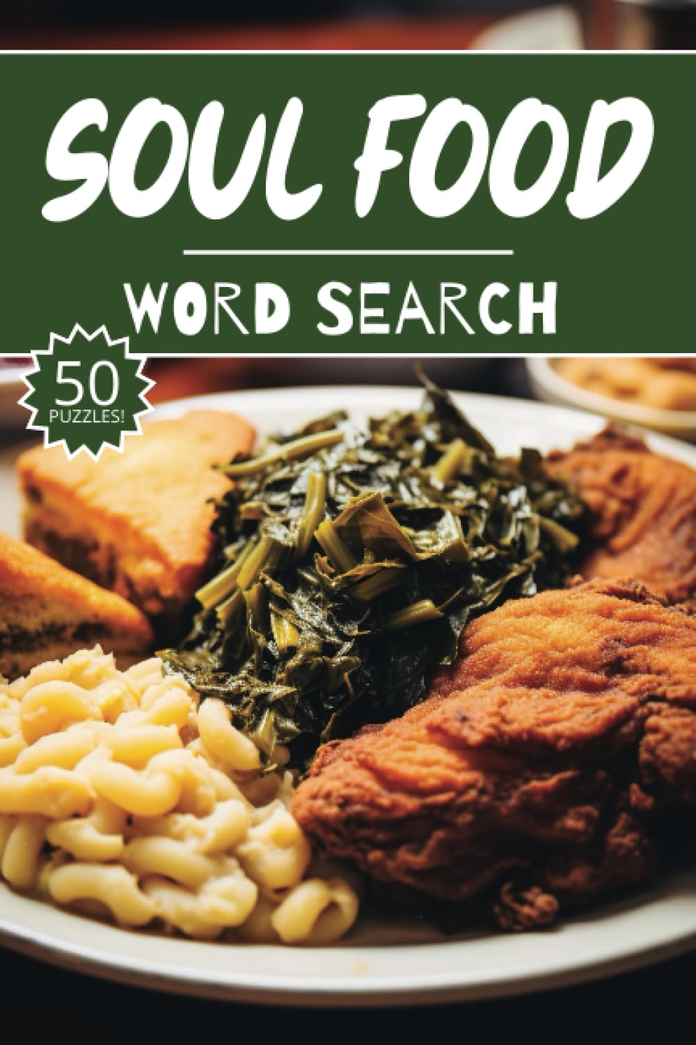 Soul Food Word Search: 50 Puzzles, Word Find, Vocabulary Activity Book ...