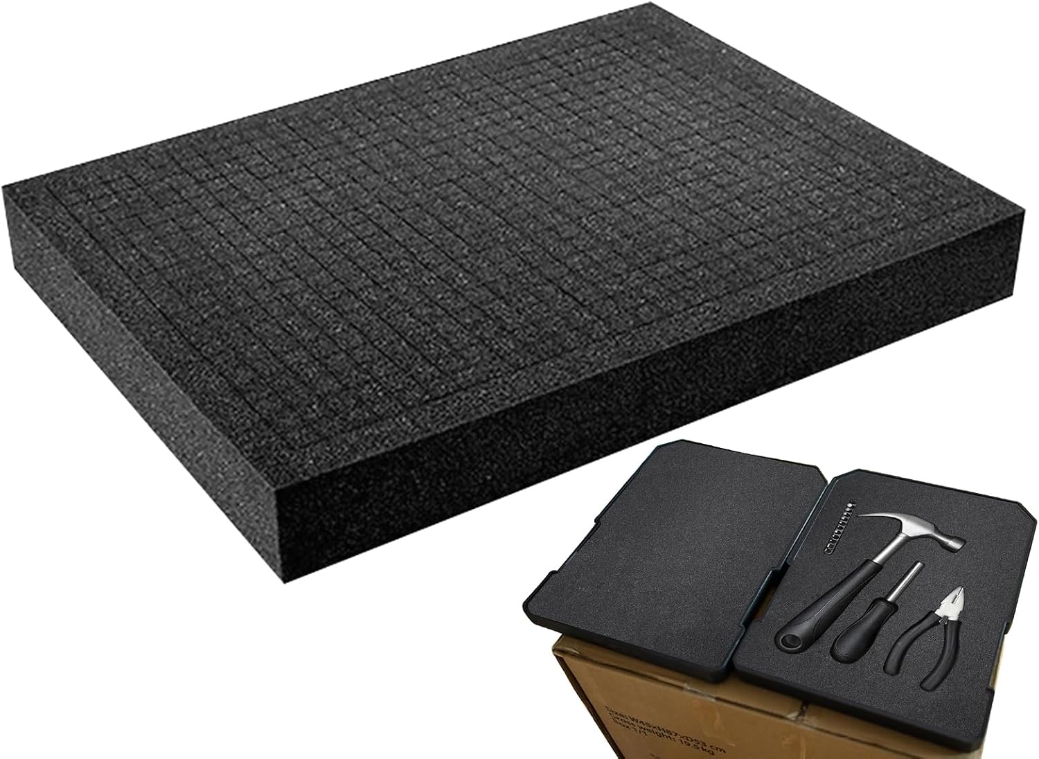 Cube carré en mousse, mousse souple en polyuréthane, inserts en mousse ...