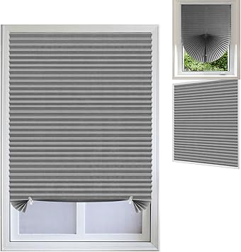 Amazon.com: Temporary Blinds for Windows, Self Adhesive Window Blinds ...