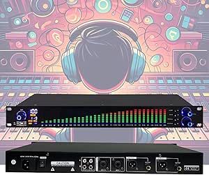 31 Band Audio Spectrum Analyzer Stereo Equalizer Real Time Frequency ...