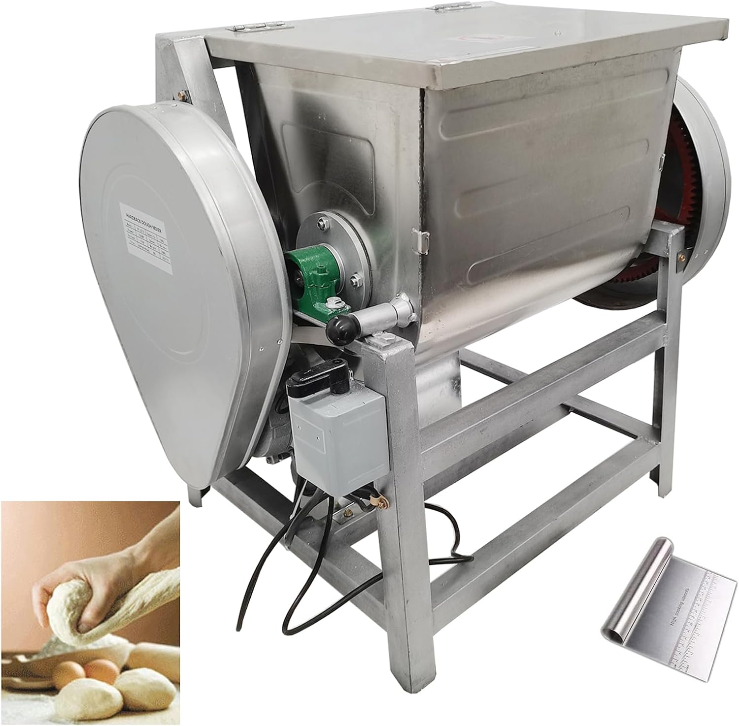Amazon.com: PreAsion Commercial Electric Dough Mixer Mixing Machine ...