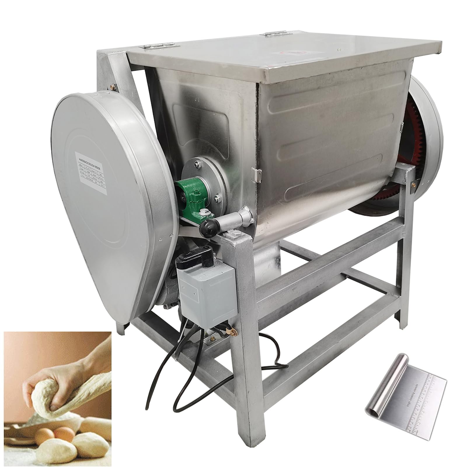 Home Use TECHTONGDA Commercial 110V Electric Dough Mixer Mixing Machine ...