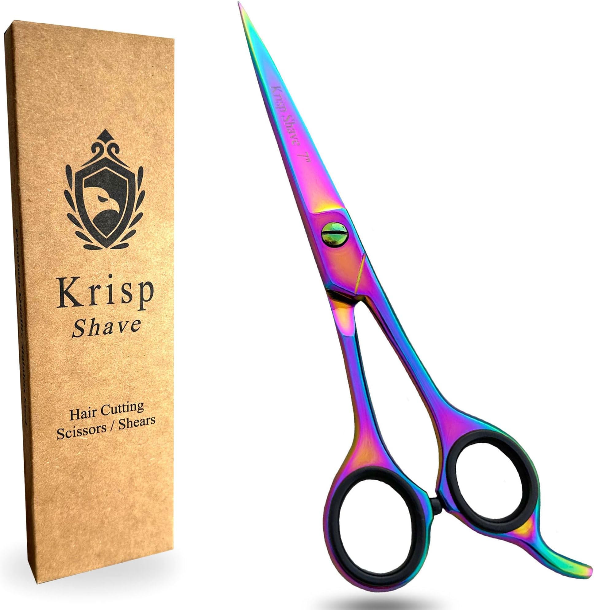 Amazon.com: Professional Hair Cutting Scissors - Krisp Beauty Stainless ...