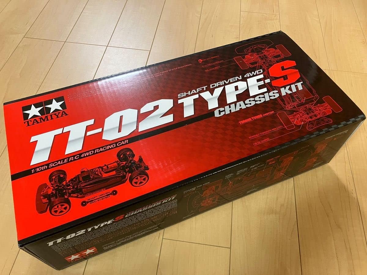 Amazon.co.jp: TT-02 TYPE-S シャーシキット [58600] オプション付き : おもちゃ