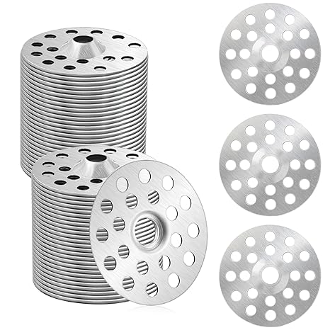 1 Inch Plaster Washers Metal Washers for Screws, 100PCS Plaster Wall ...