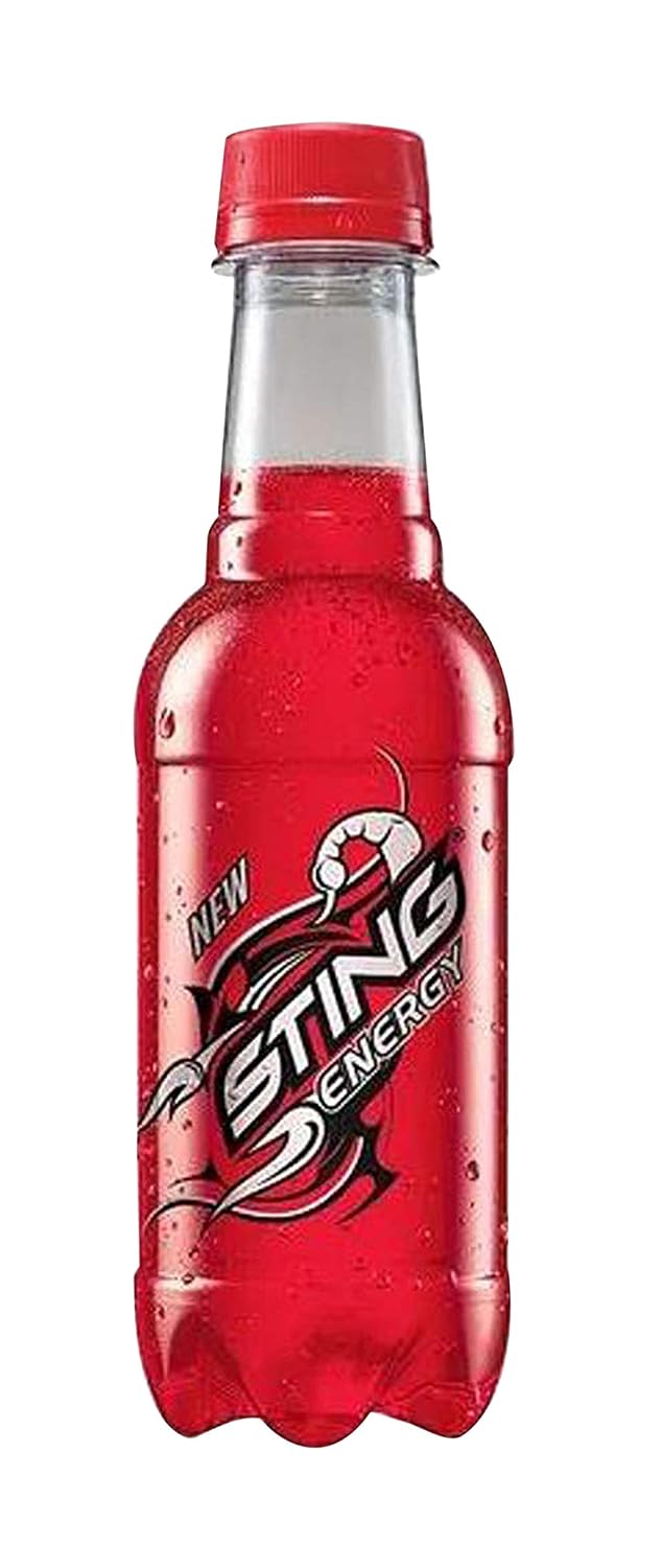Sting Energy Drink Bottle, 250 ml, Strawberry : Amazon.in: Grocery ...