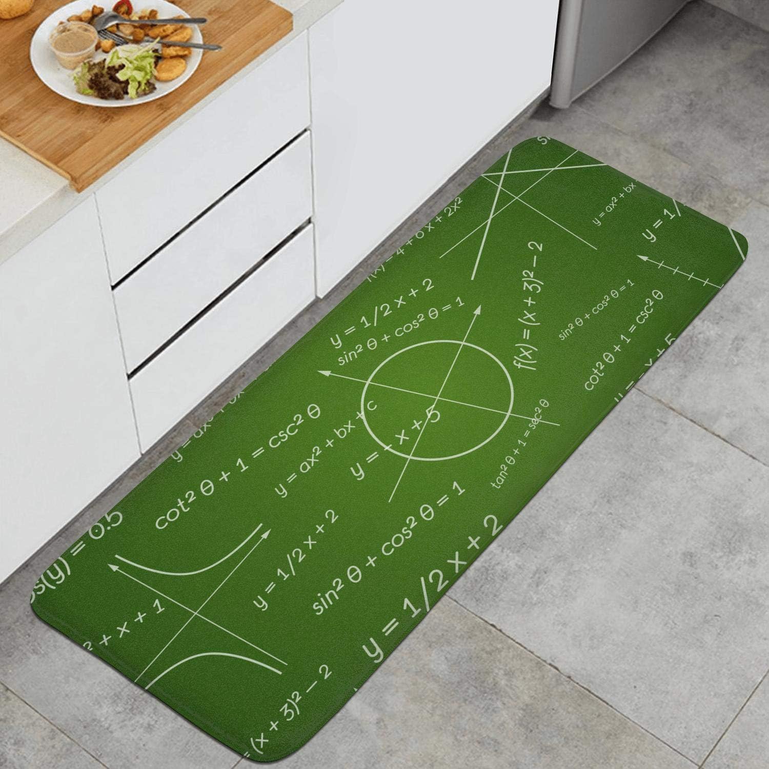 Amazon.com: Hkdsmkzcv Fashion Kitchen mat Math Equations Scientific ...