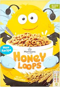Morrisons Honey Loops, 375g : Amazon.co.uk: Grocery