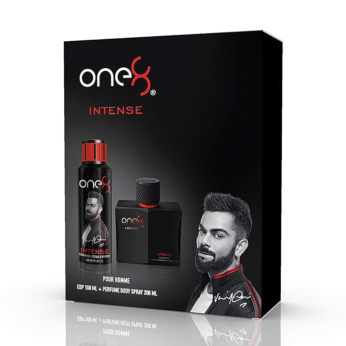 One8 Intense Eau De Parfum and Deodorant Giftset, 300 ml with Intense ...