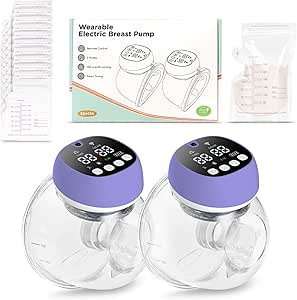 Amazon.com : Breast Pump Hands Free - Wearable Electric Breast Pumps ...