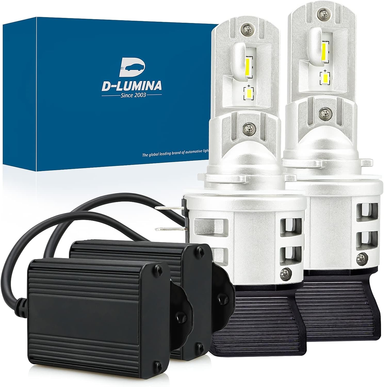 D-Lumina H15 Lampadina per faro LED 100% senza Canbus senza errori 50W ...