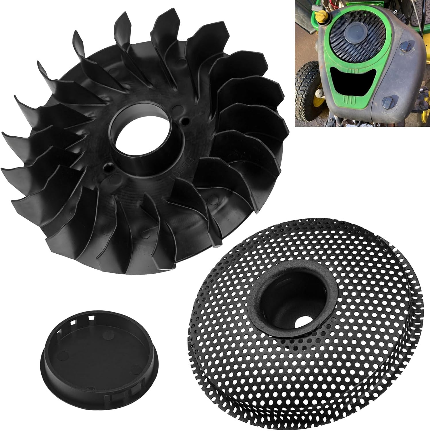 Amazon.com: ZHONGXIA 796201 Flywheel Fan Kit Compatible with B&S/Cu-b C ...