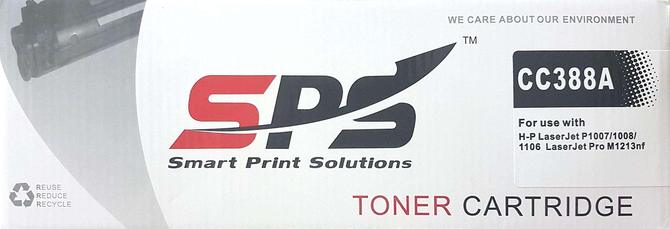 SPS CC388A / 88A Toner Cartridge for HP Laserjet P1007 Printer : Amazon ...