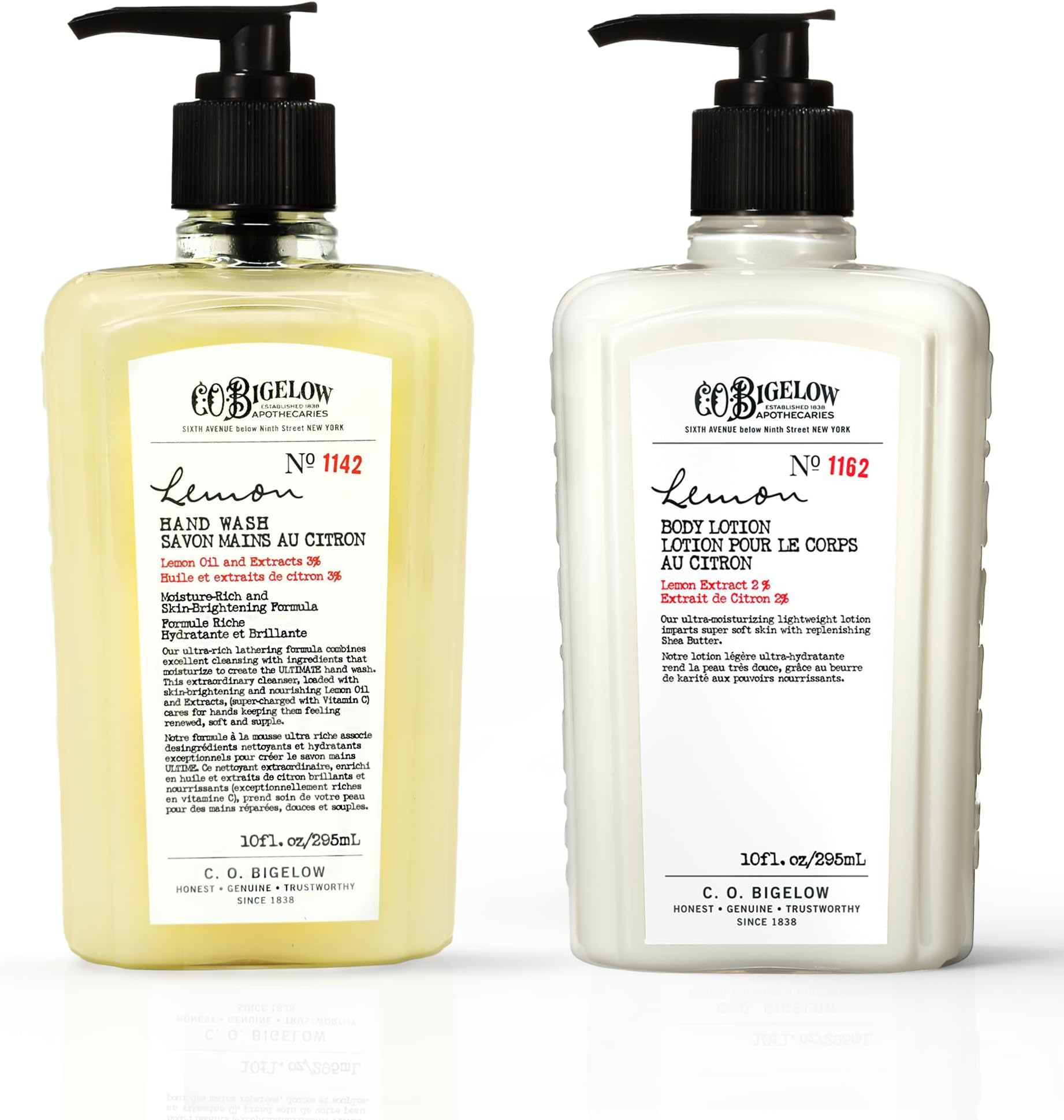 Amazon.com : C.O. Bigelow Lemon Hand Wash No. 1142, 10 fl oz. & Lemon ...