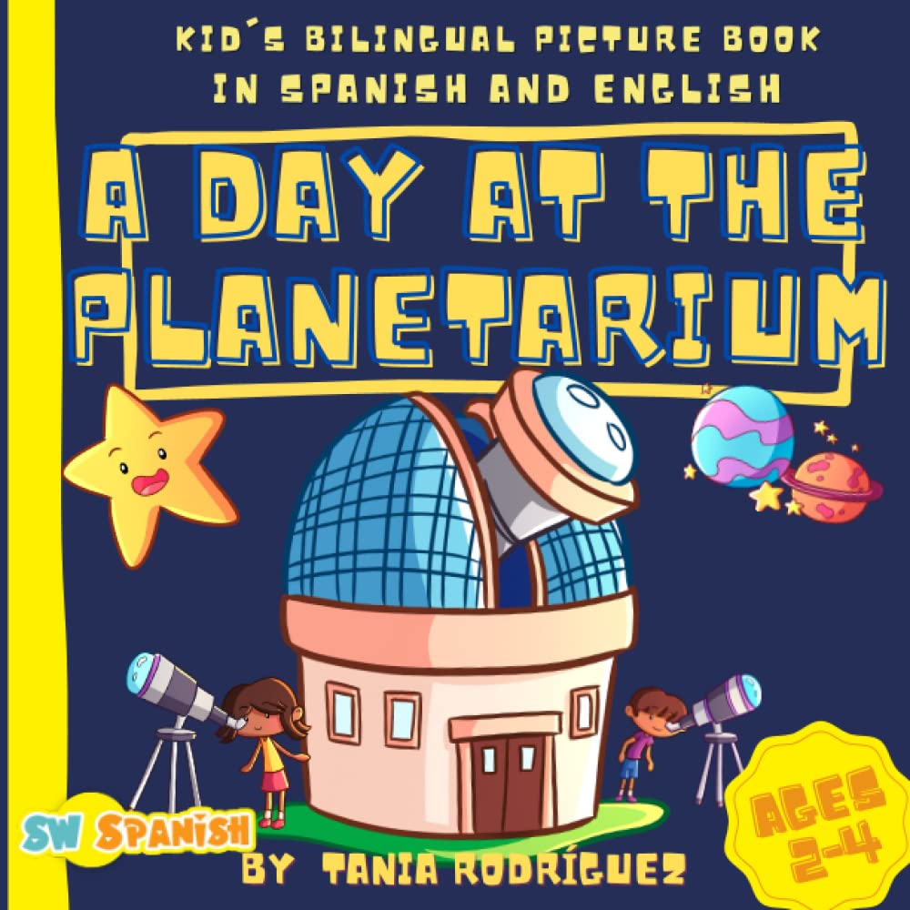 Kid's Bilingual Picture Book In Spanish And English: A Day At The ...