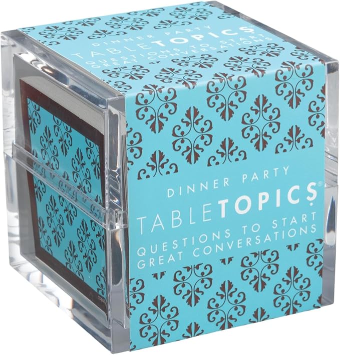 Amazon.com: TableTopics Dinner Party Question Card Game - 135 ...