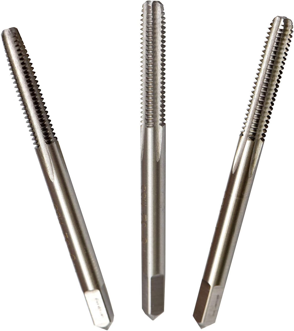 Amazon.com: MaxTool 10-24 Hand Thread Taps Set Including Taper+Plug ...