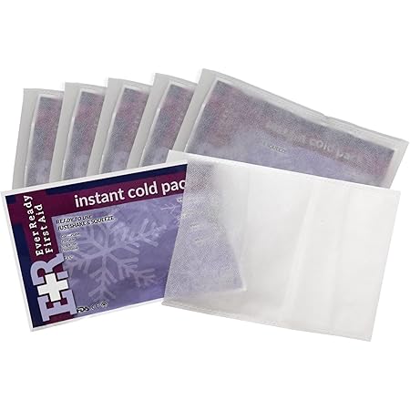 Amazon.com: Ever Ready First Aid Disposable Cold Pack with Non-Woven ...