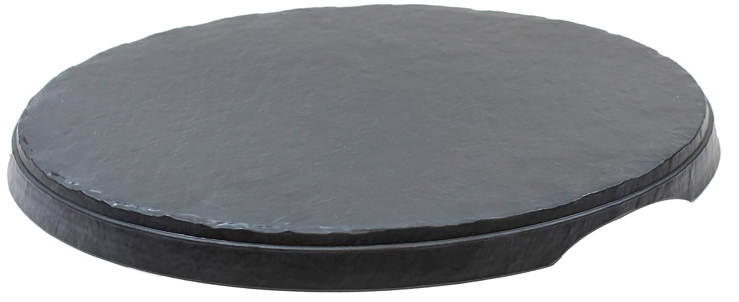 Amazon.com: Round Melamine Slate Display Tray, 16.25" Diameter x 1.125 ...