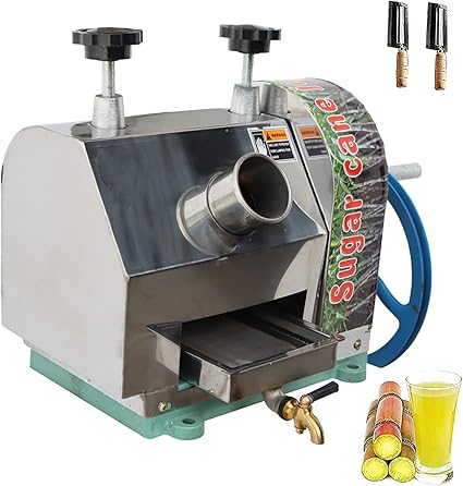 Amazon.com: TECHTONGDA Manual Sugarcane Juice Machine, Commercial Sugar ...