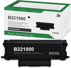 Amazon.com: B221000 Black Toner Cartridge(1-Pack) - Drwn Compatible ...