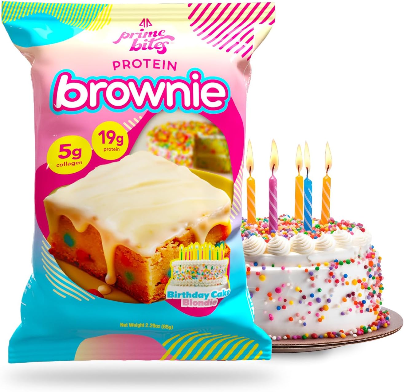 Amazon.com : Prime Bites Protein Brownie from Alpha Prime Supplements ...