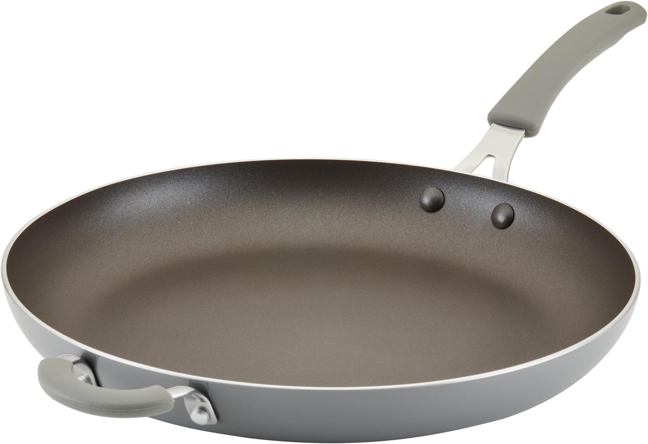 Amazon.com: Winco Majestic 14.38" Non-Stick Frying Pan, 14 Inch, Black ...