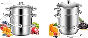 Amazon.com: VIVOHOME Stainless Steel Juice Steamer Extractor Fruit ...