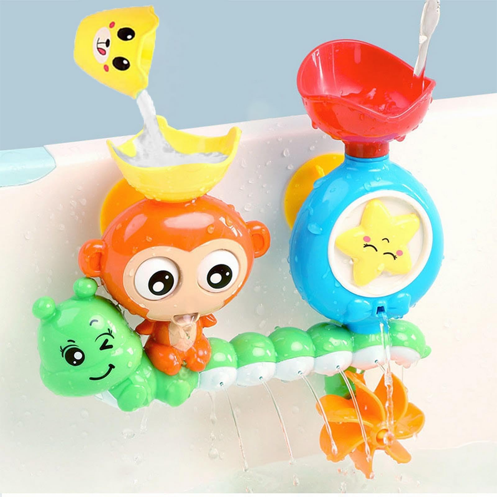 Boon Building Bath Toy Bundle - Gears, Pipes and Tubes, 13 Pieces ...