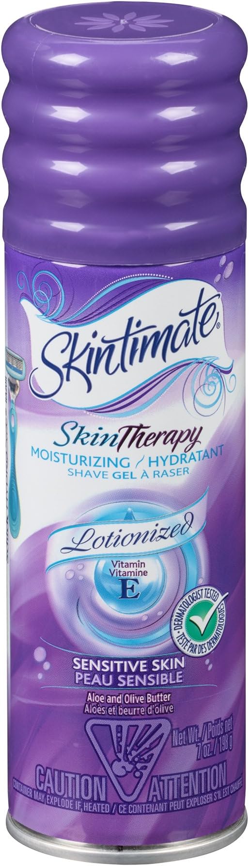 Amazon.com: Skintimate Skin Therapy Moisturizing Shave Gel for Women ...