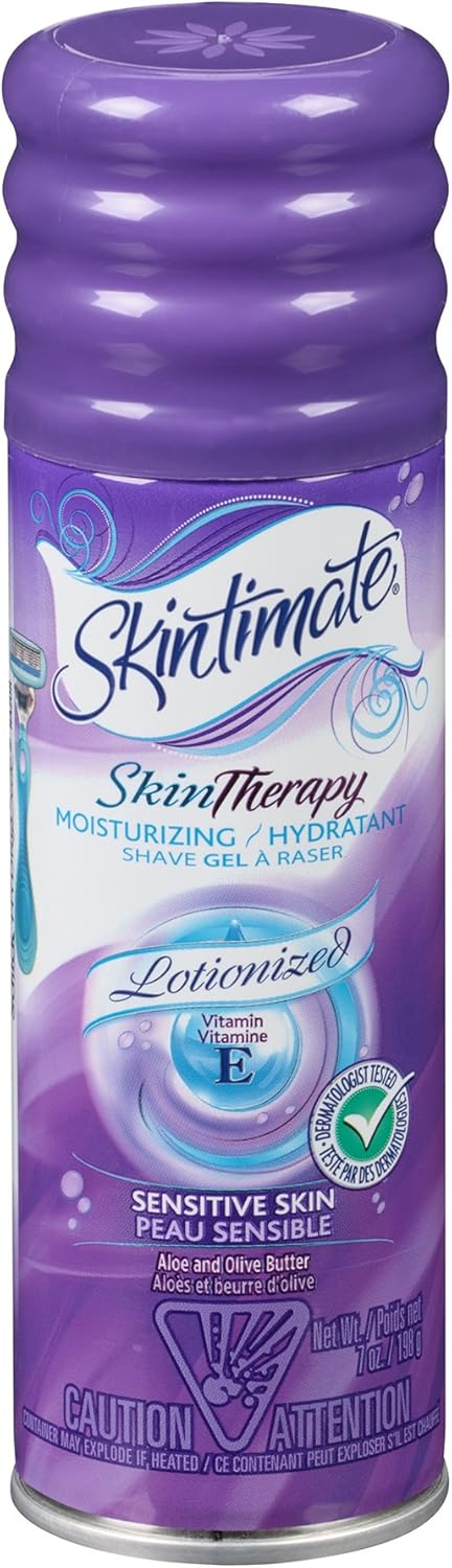 Amazon.com: Skintimate Skin Therapy Moisturizing Shave Gel for Women ...