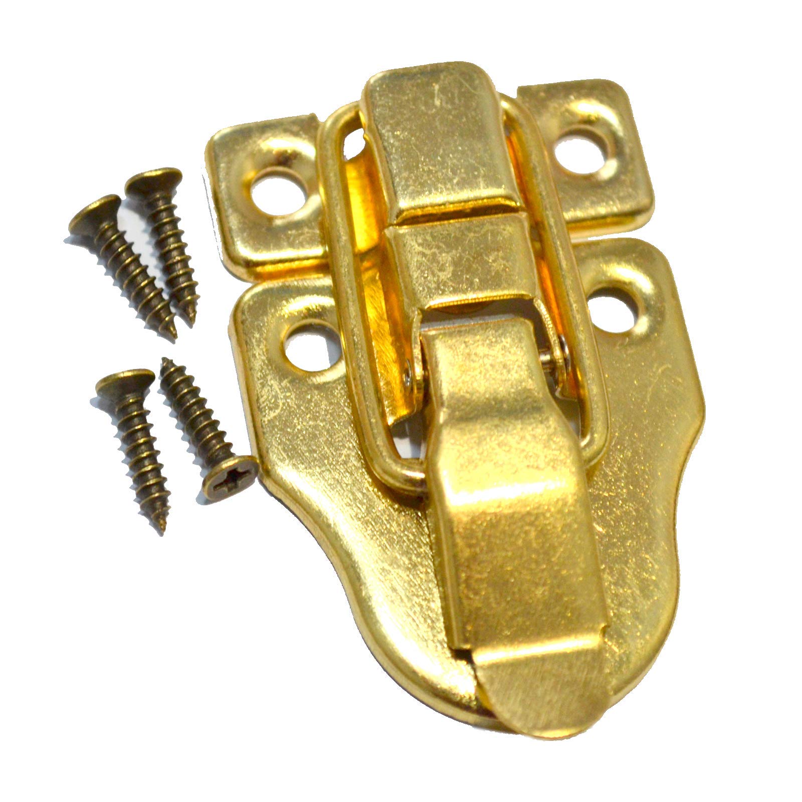 Snapklik.com : 5 Pcs Bronze Latch Hasps Decorative Vintage Locks