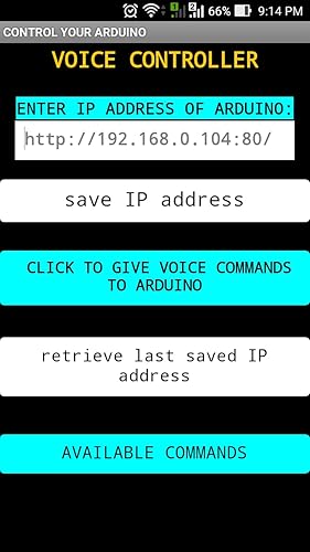 Arduino Voice Controller - App on Amazon Appstore