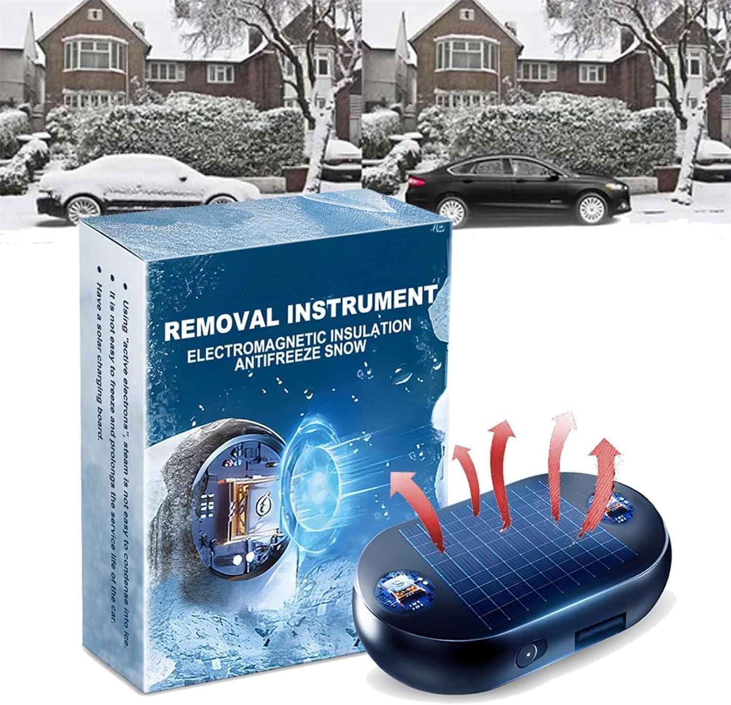 Solar Electromagnetic Molecular Interference Freeze and Snow Remover ...
